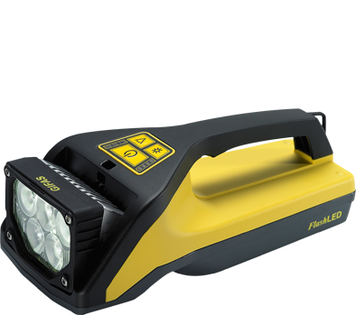 LED Akku Handleuchte FlashLED mit Notlicht - LED Akkuleuchten ...